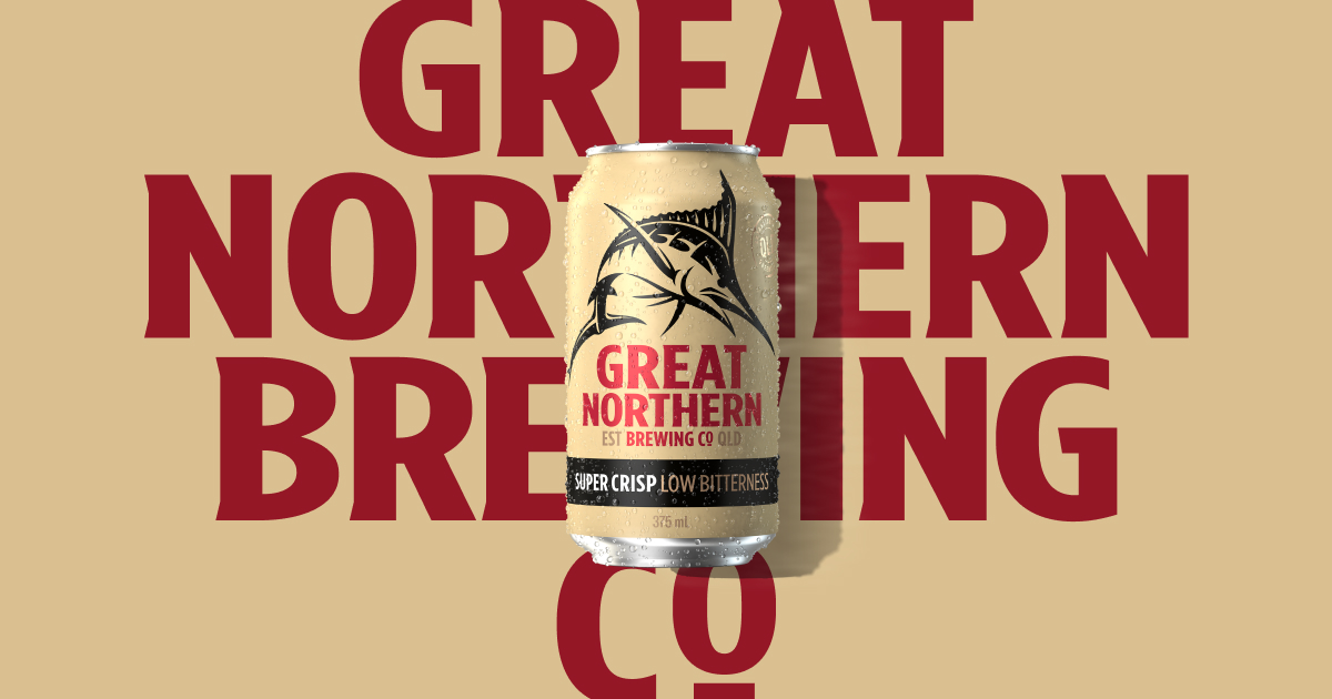 Great Northern Logo Striped Trucker Cream/Black - Great Northern ...